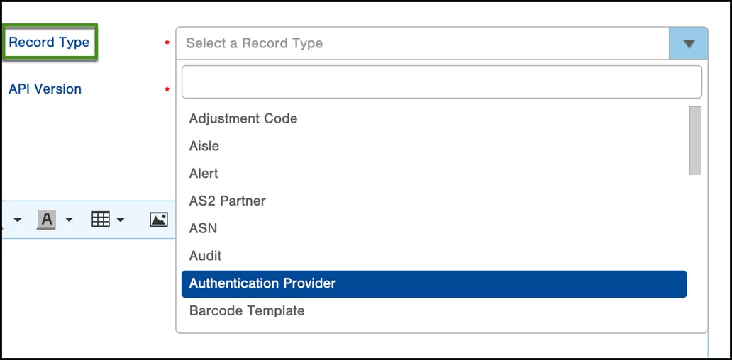 Example Barcode Templates