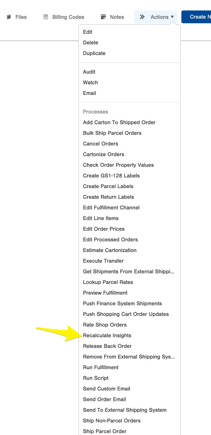 Using Infoplus Insights