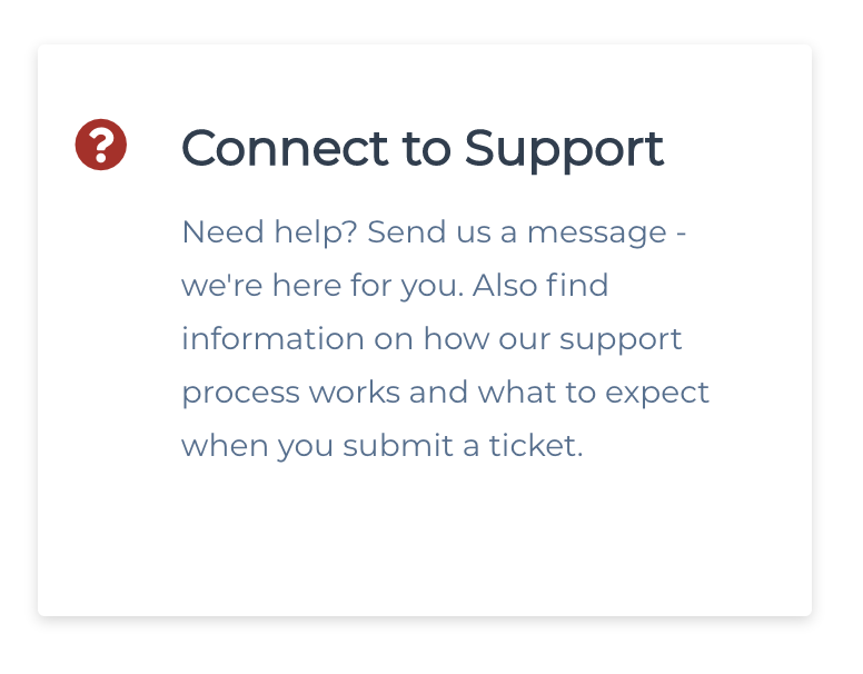 Knowledge Base/Support Tutorial